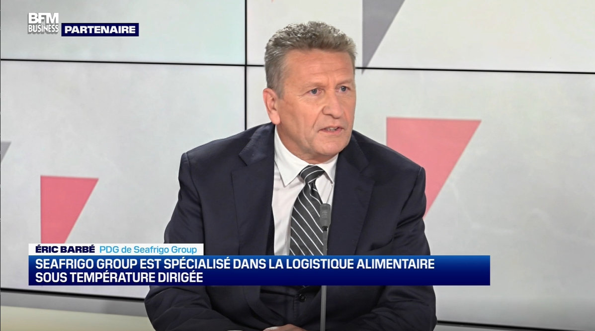 Interview Eric Barbé in "L’Hebdo des PME" on BFM Business - Seafrigo ...